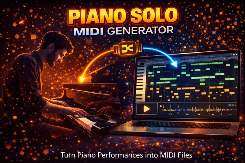 Piano Solo MIDI Generator by Drunk Yeti
