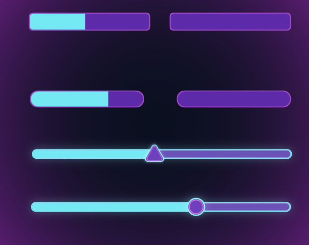 Futuristic Sci-Fi UI Pack - Icons , Buttons & Panels by Coffee Beans Studio