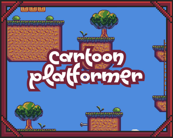 Free | Cartoon Platformer 16 x 16 Game Asset by cila by Cila