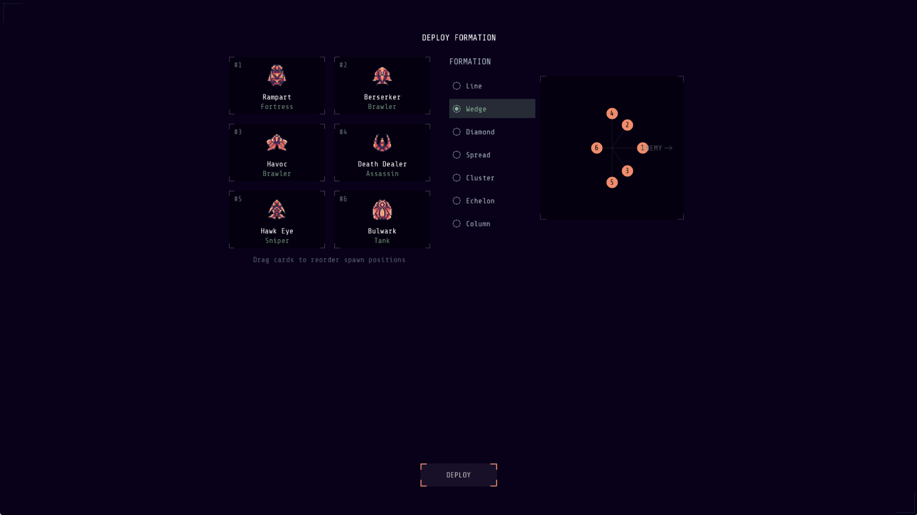 Battle Formations - Node Wars by orderandchaos