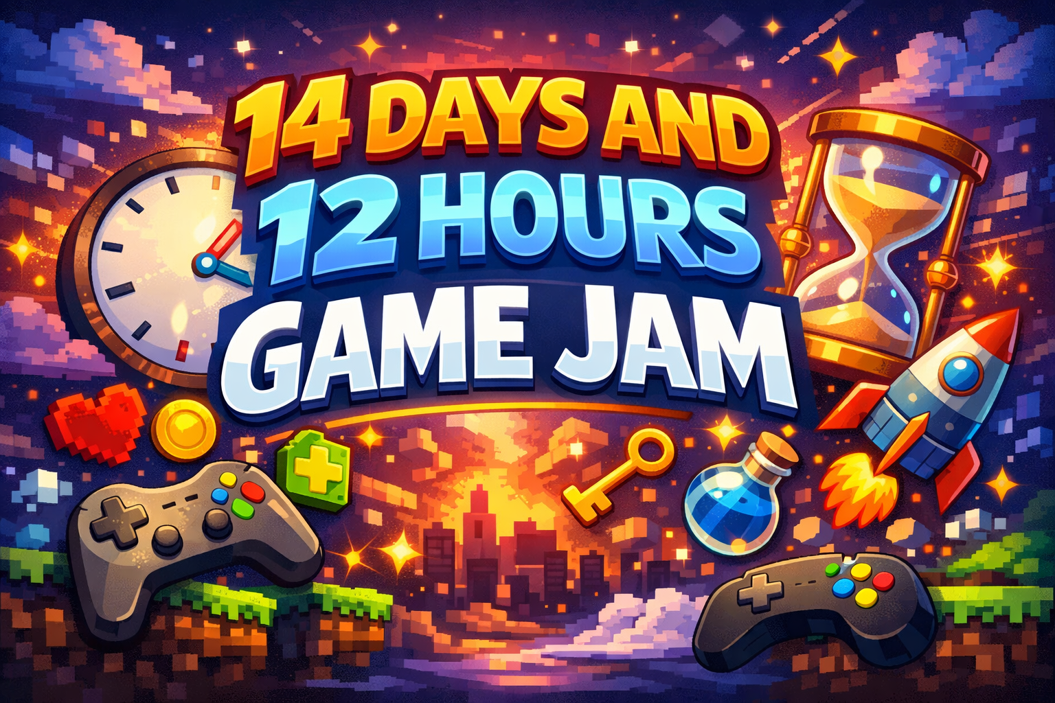 14 Days And 12 Hours Game Jam - itch.io