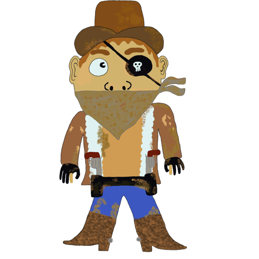 Cowboy Character - 2D Static by AbbottEmpireLabs