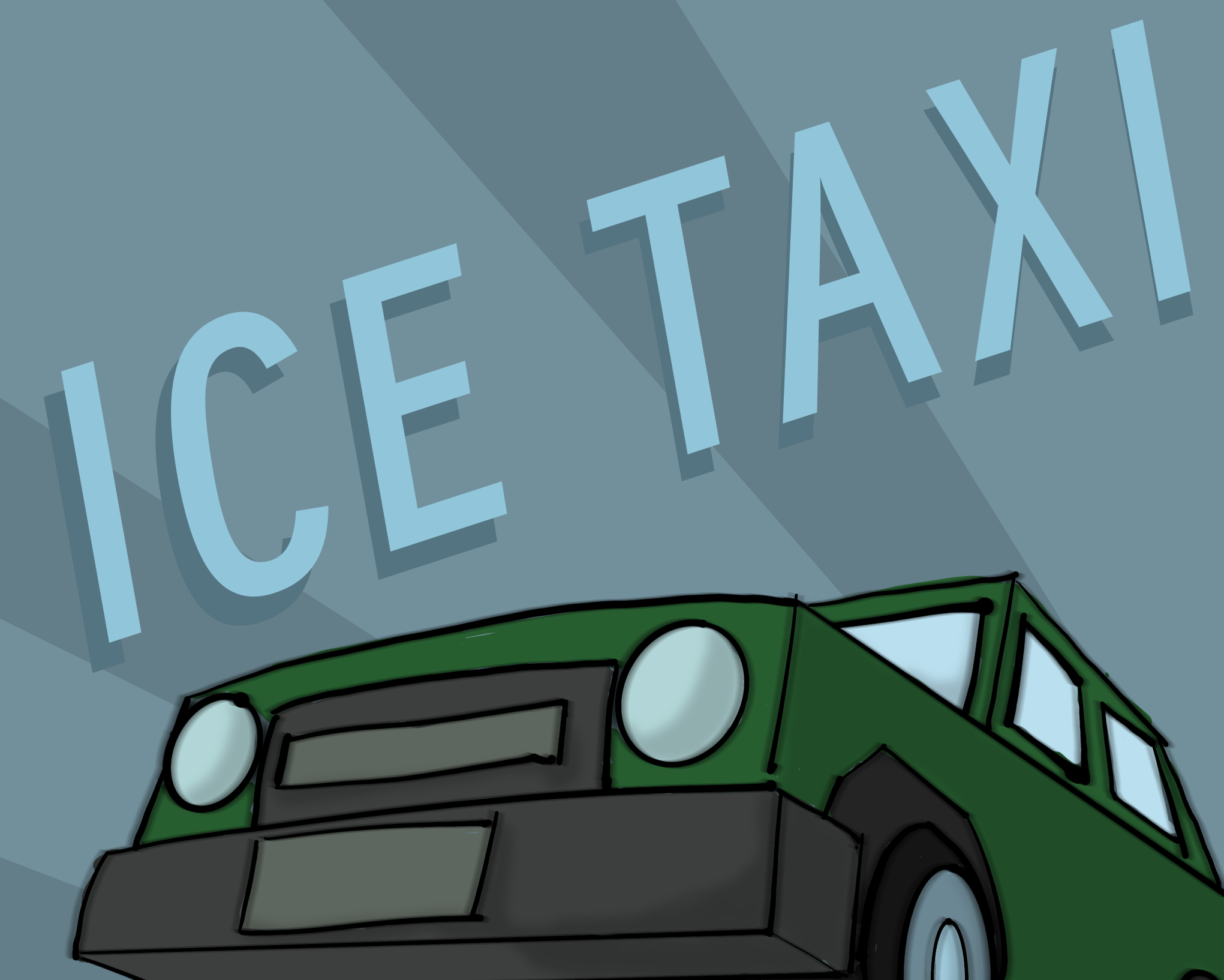 Ice Taxi by GenuineSanta