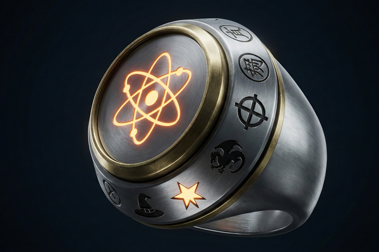 MISTER ATOMPUNK PRESENTS: UNIVERSAL MYTHIC DECODER RING by MisterAtompunk