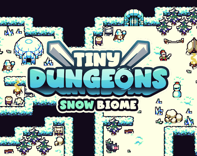 Tiny Dungeons : Snow Biome - Roguelike asset pack by Roupiks
