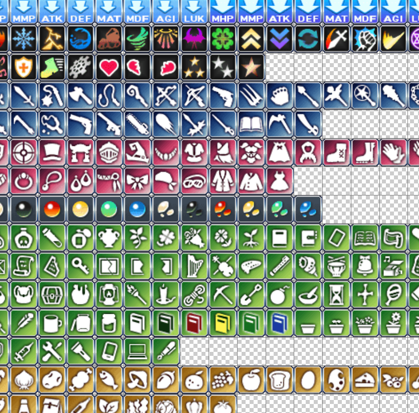 Animated Icons MZ(Free) by ProtoX(JhonWick)