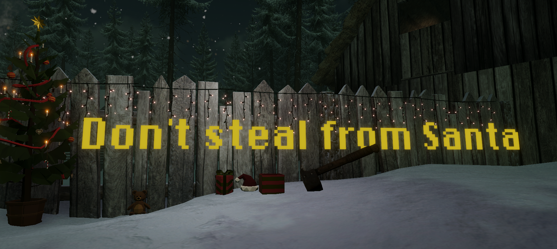 Don't steal from Santa by David sofer