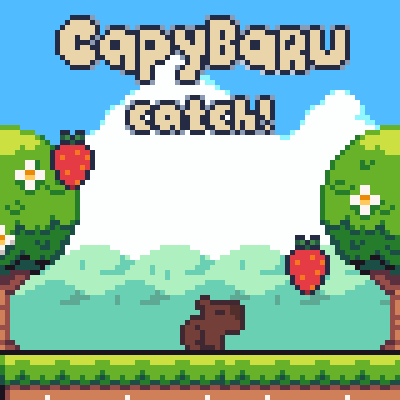 CapyBaru catch! by CUTE BAEN for Brainless Mini-Game Jam - itch.io