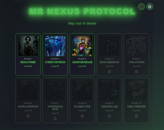 MR Nexus Protocol - Hey Cut It Down by Misterm