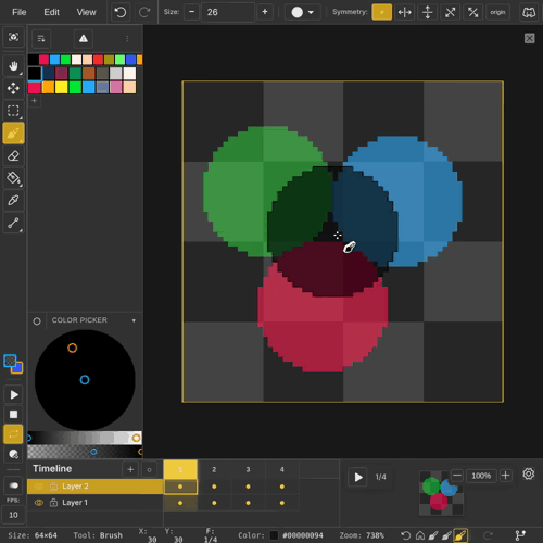Novaboard v0.7.0 - board rotation and more - Novaboard - pixel art ...