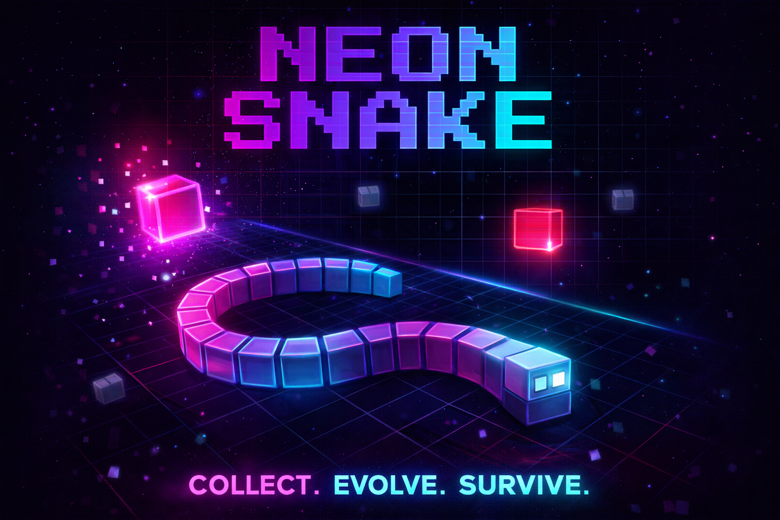 Neon Snake Evolution by marino.ribeiro