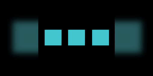 Lightweight Cube Loop for UI & HUD (Aqua Blue) by sugawara_studio