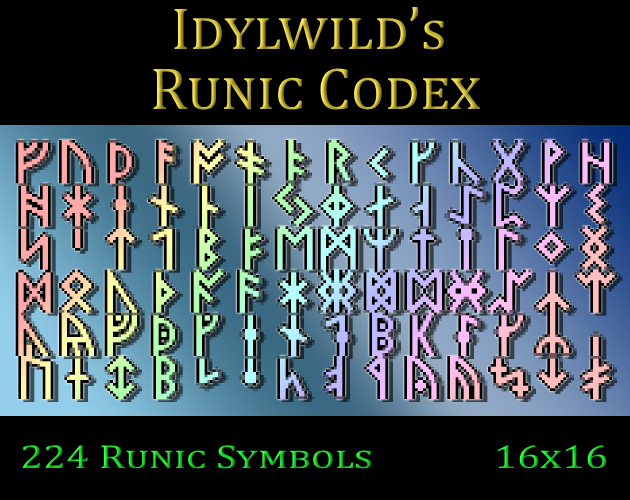 Idylwild's Runic Codex by Idylwild
