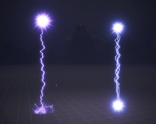 Advanced Lightning & Electricity VFX Pack For Unity by FlexUnit
