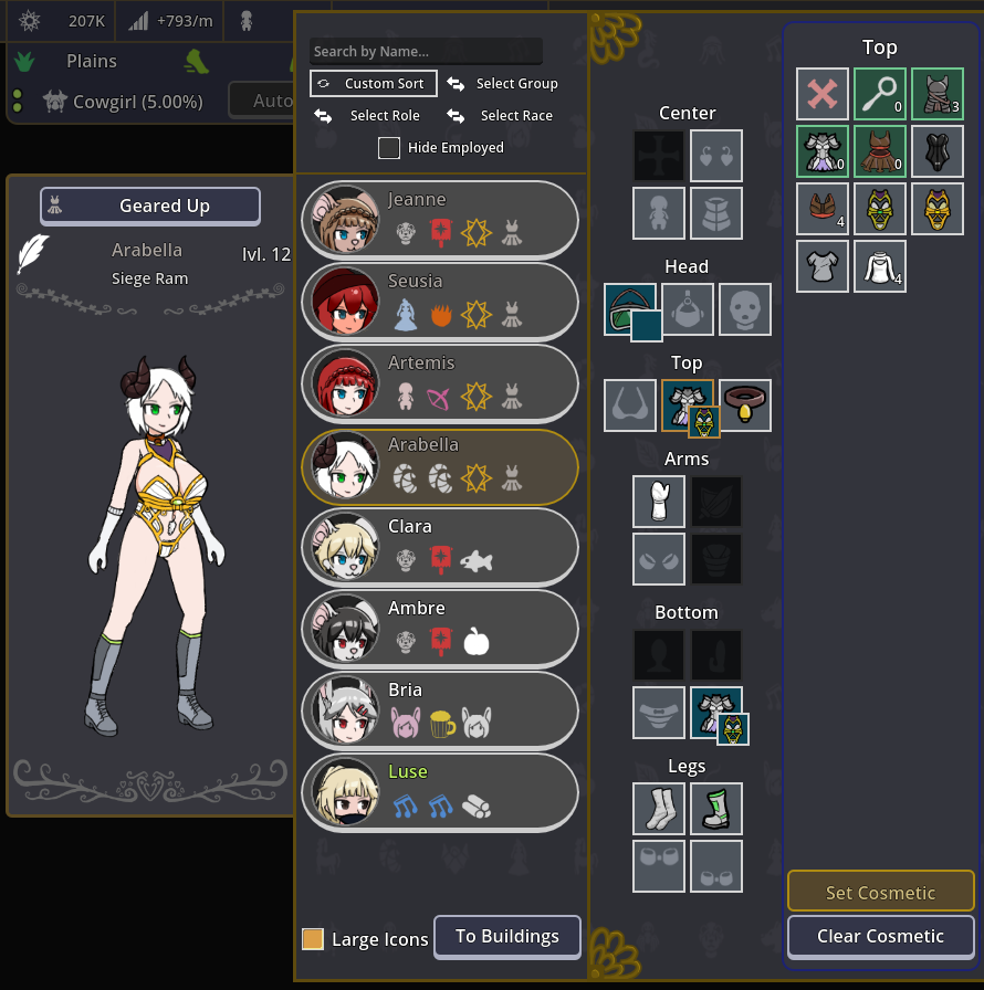Version 0.6.5: Cosmetics and Admin - Ero Hunters by Mado