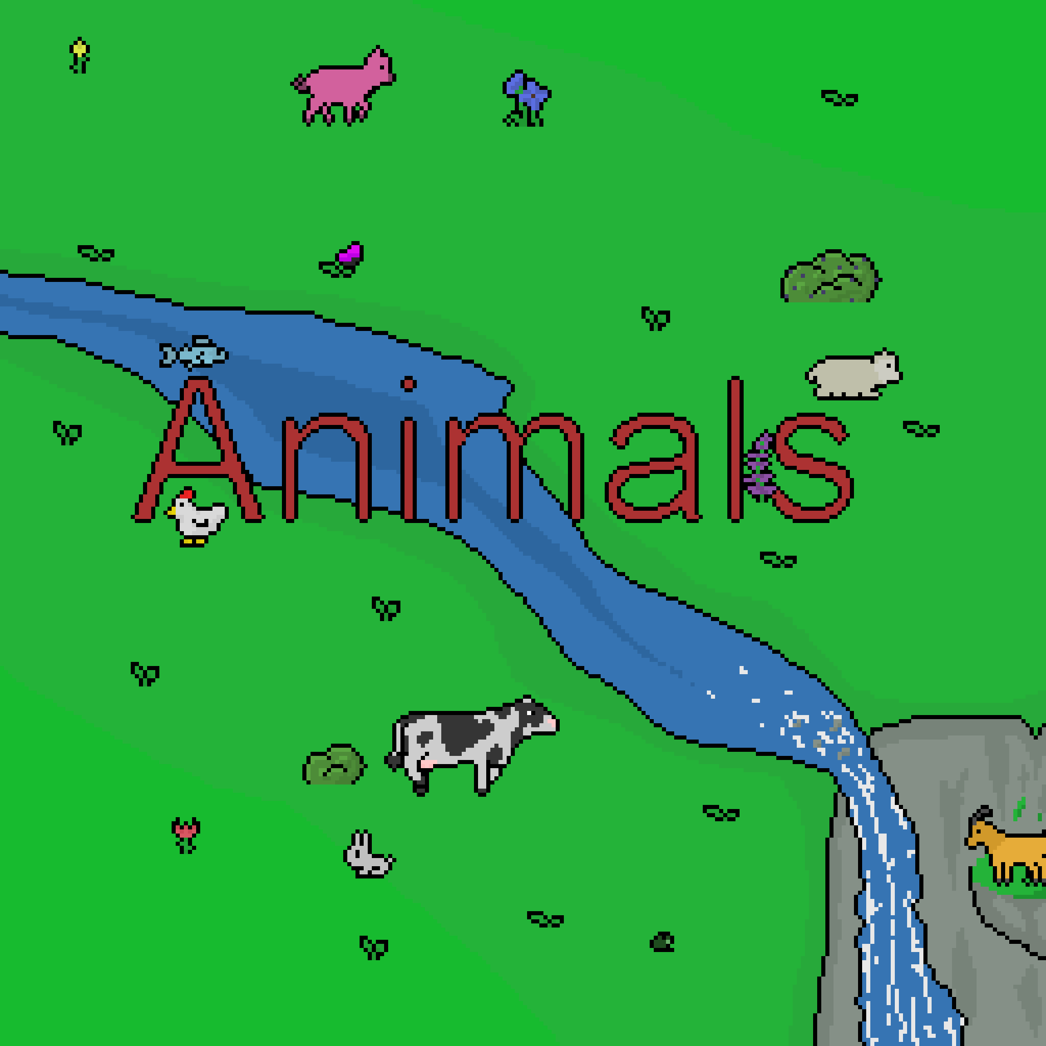 Animals Pixel Art Pack by Vairus Studio
