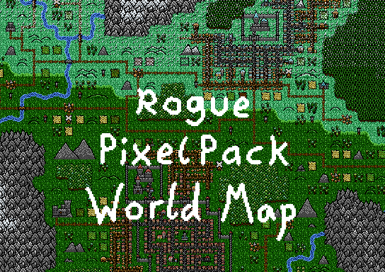Rogue Pixel Pack: WorldMap by Æscleah