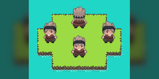 Pixel Art Explorer Top-Down 32x32 by schwarnhild