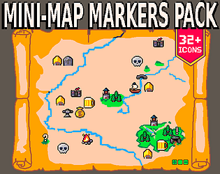Top game assets tagged Icons and map-markers - itch.io