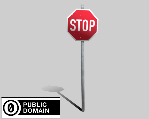 [CC0] Free Stop Sign by Viktor Sano