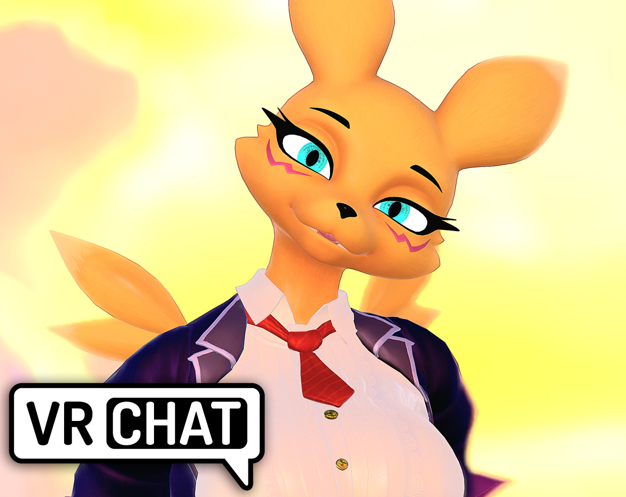 Renamon: Your Digimon Girl (VRChat) by MayoSplash