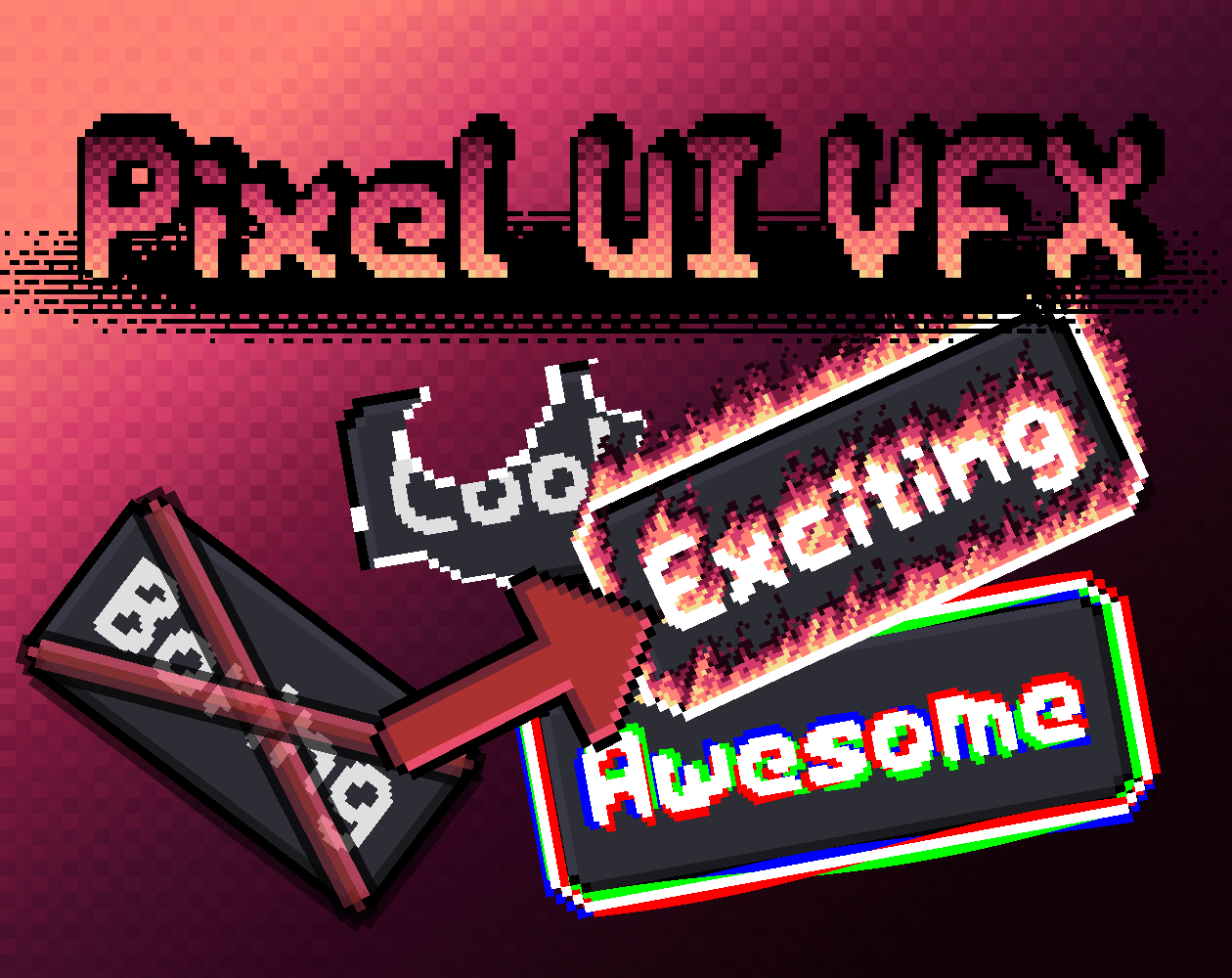 Pixel UI VFX by Nojoule