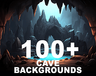 PIXELHUNT published 105+ CAVE BACKGROUNDS - itch.io