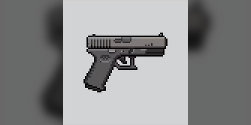 Glock game asset fully animated by Brobyno