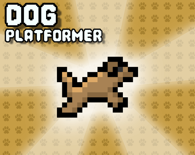 Dog 16x16 Platformer Character Sprite Sheet by ThePixelGame