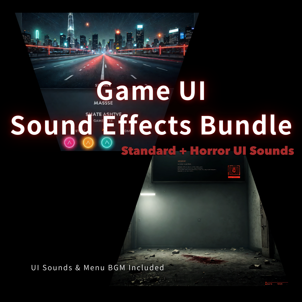 UI Sound Assets Bundle Vol.1–2 Standard & Horror Interface Sounds by ...