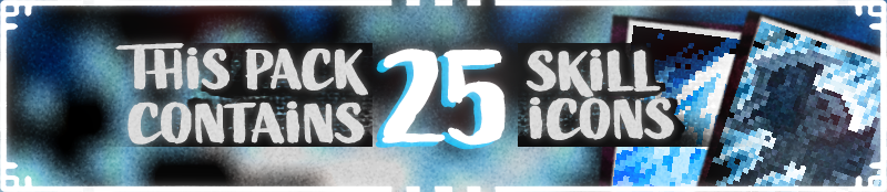 Pixel Art Skill Icons - Frost Knight - FULL Version by Frostwindz