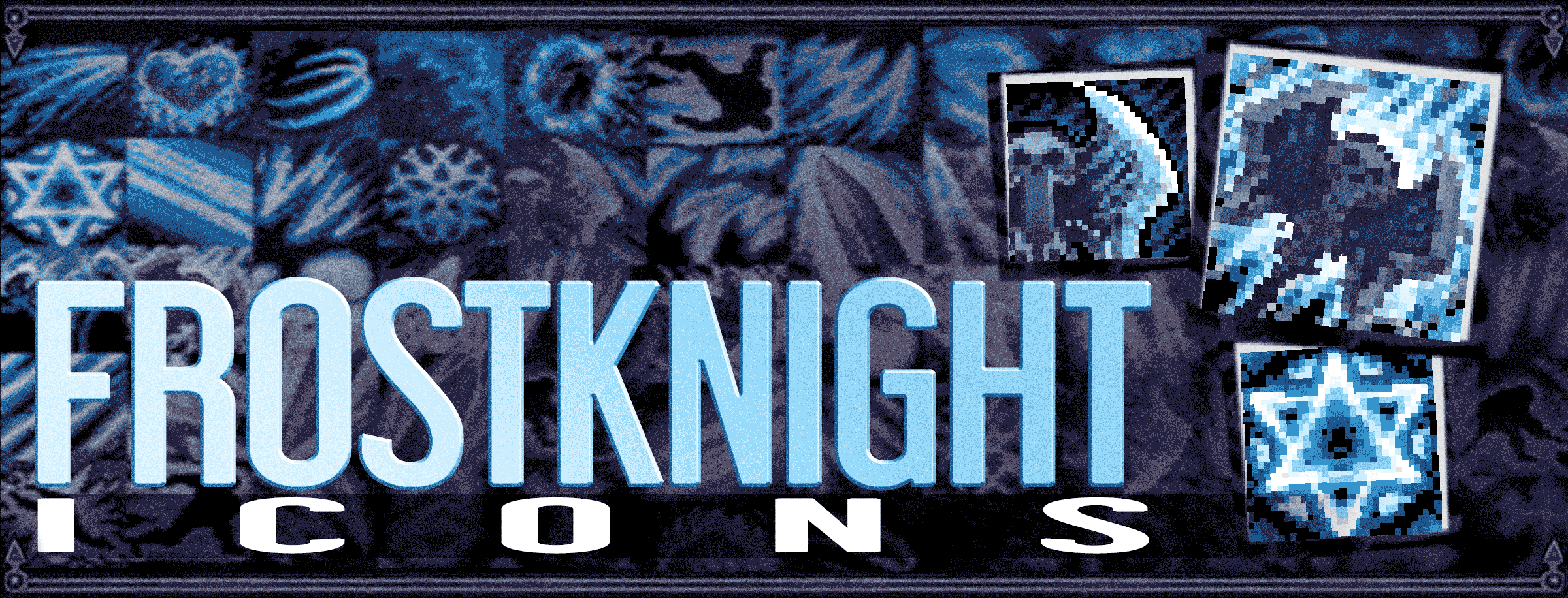 Pixel Art Skill Icons - Frost Knight - FULL Version by Frostwindz