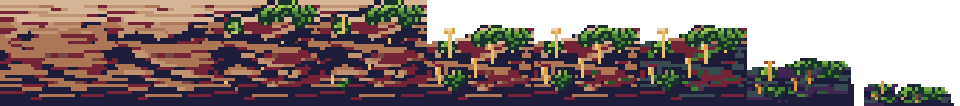 Animated 32x32 Pixel Art Tree Tiles – Rot & Decay by Pixel Perfect ...
