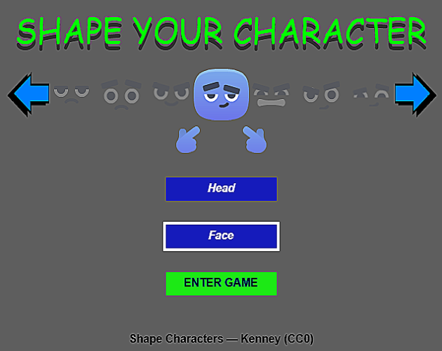 Shape Your Character by Dabble Games