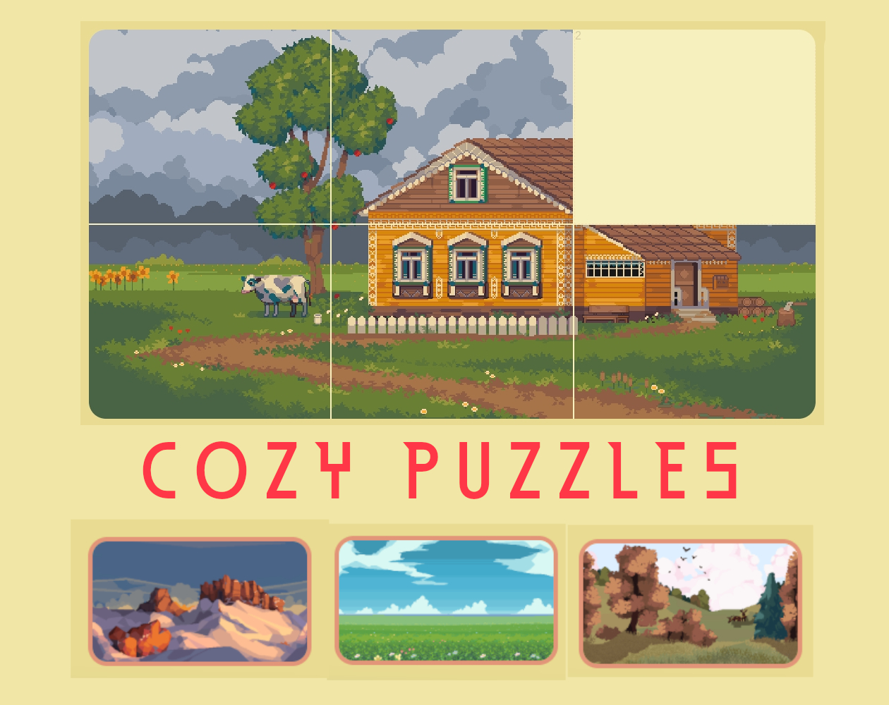 Rate Cozy Puzzles: Seasons - for Uplifting Game Jam by zhiOmn (Zião ...