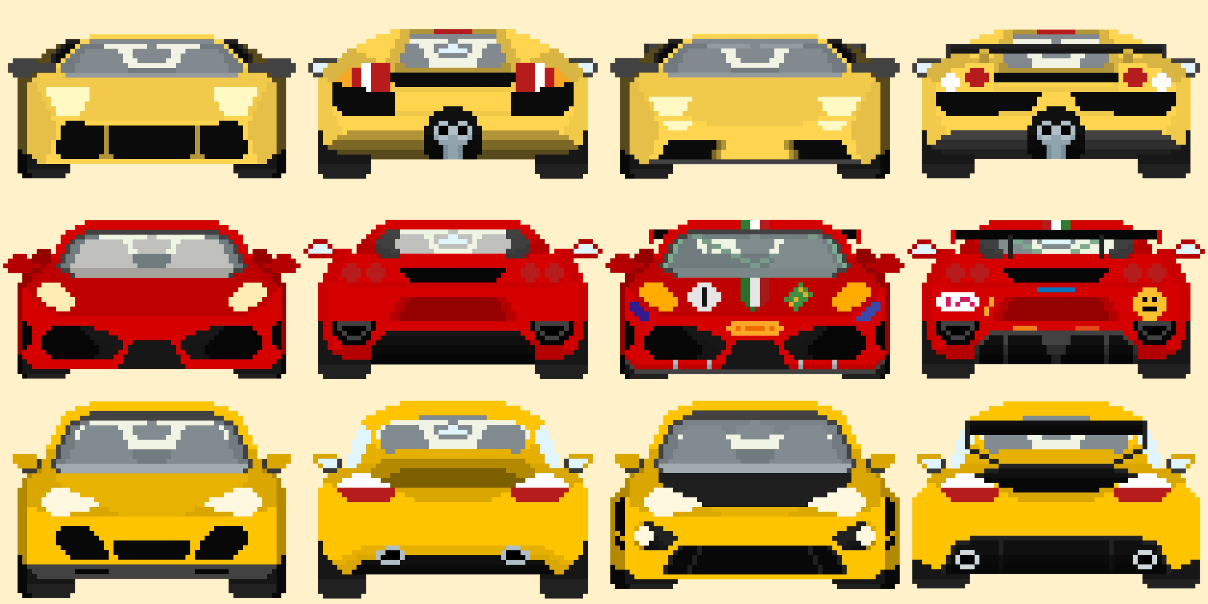 New Car Assets Pack!! by Pay 'n' Sprite - itch.io