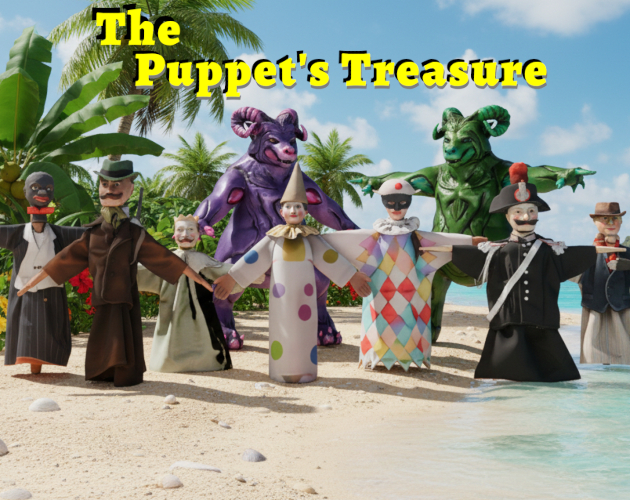 The Puppet's Treasure - Board game simulation - Games - Godot Forum