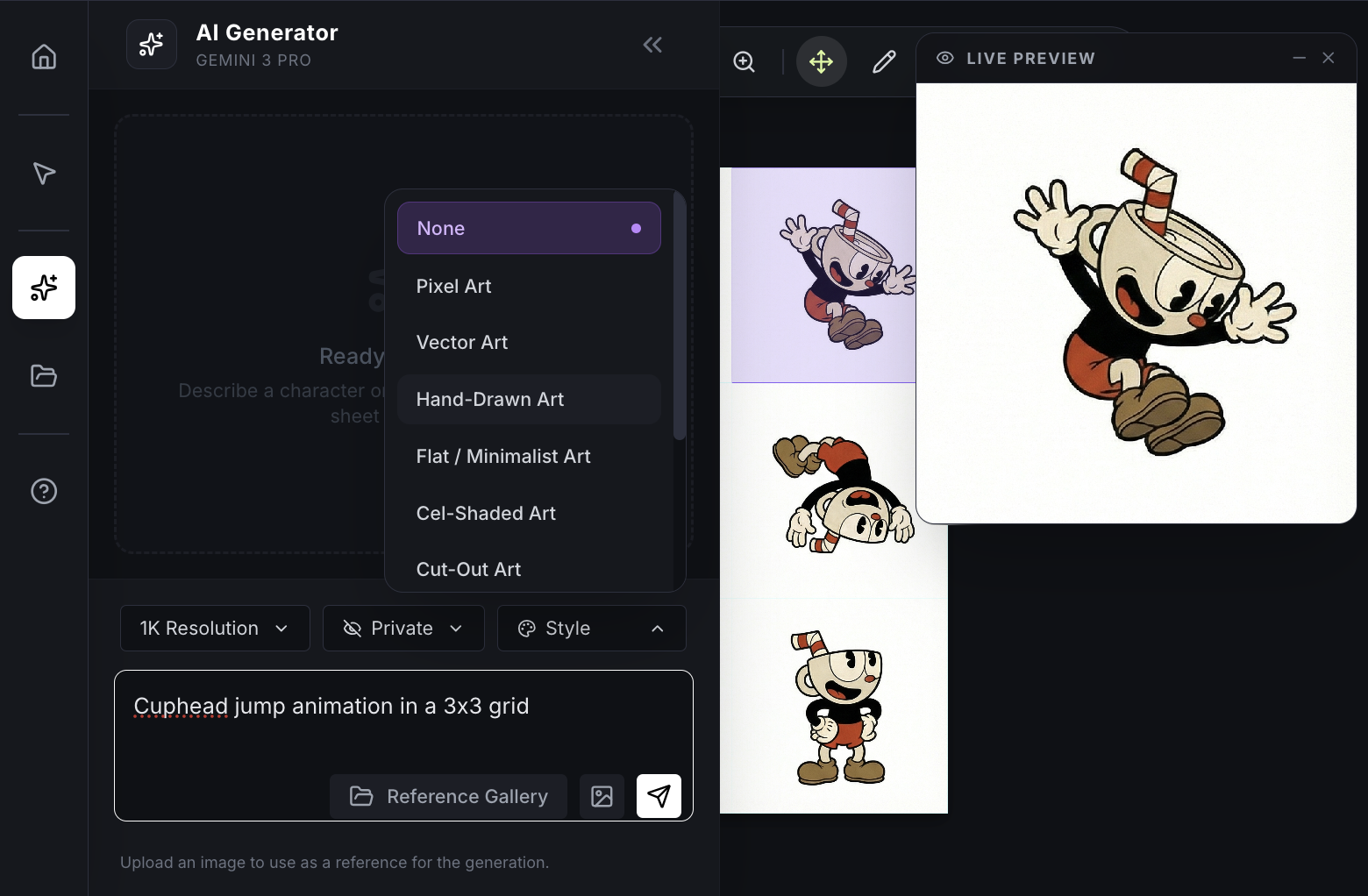 SpriteStudio – Fast sprite sheet prototyping for 2D games - itch.io