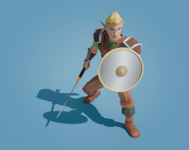 Low Poly Elf Character – Game-Ready by Zero