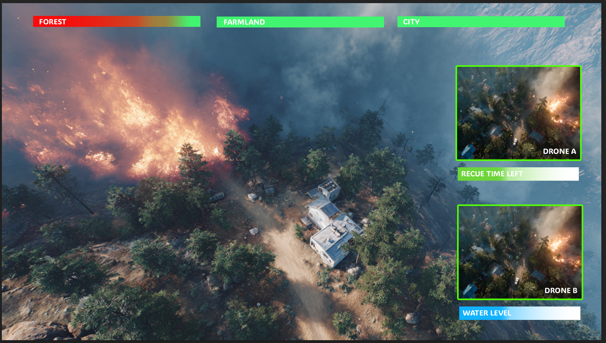 Revised Drone Controls and New Test Level - Drone Squad Commando by GUS|VFX