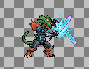 2D Character Sprite Sheet - Pixel Art Dragon Chicken Mutant by ...