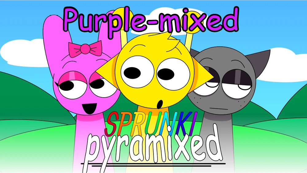 POMEBOX - Sprunki Pyramixed Purple-mixed by pomex official