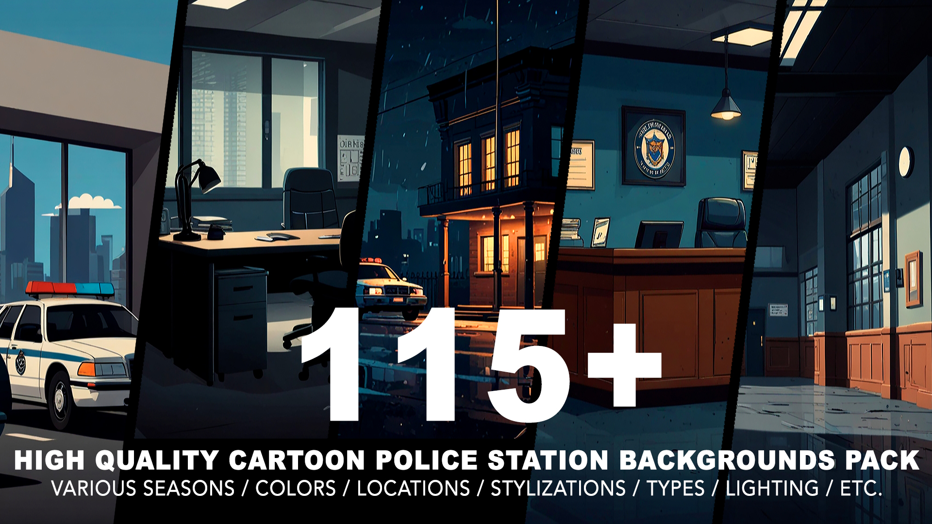 115+ POLICE BACKGROUNDS by PIXELHUNT