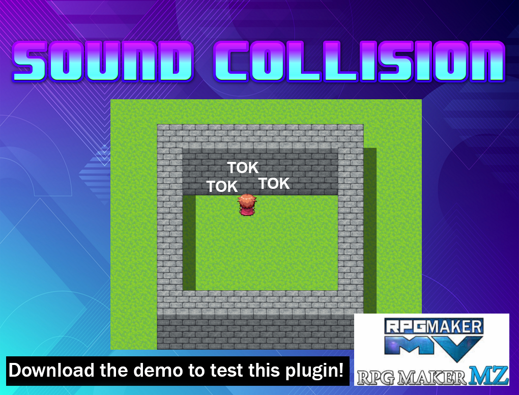 Sound Collision Plugin RPG Maker MV-MZ by EroiK StyLeR