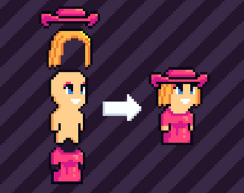 Pixel Character Maker - PCM by Manu Nitu