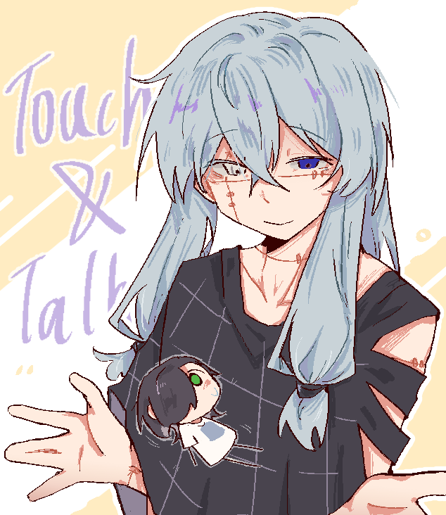 touch and talk by Goldenflowry