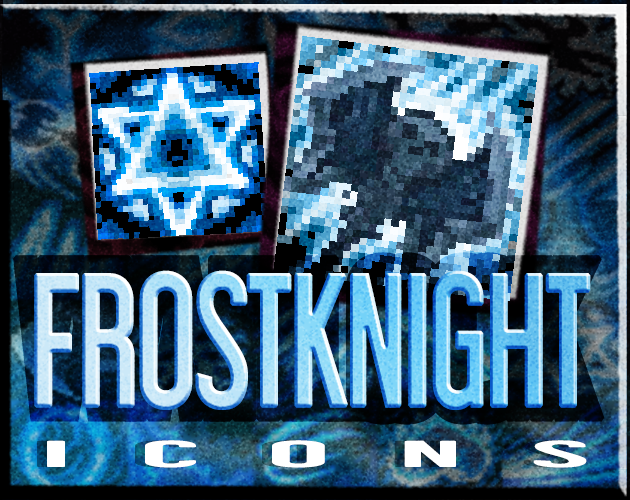 Pixel Art Skill Icons - Frost Knight - FREE Version by Frostwindz