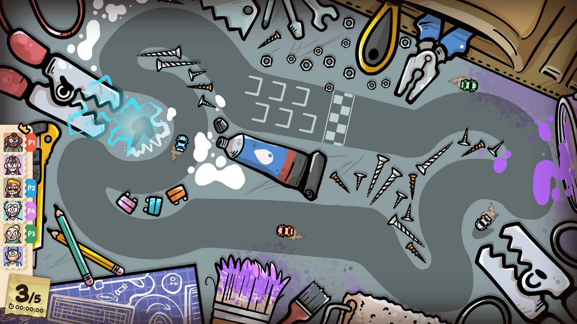 Three new tracks are taking shape in Micro Overdrive: Home Tour 🏁 ...