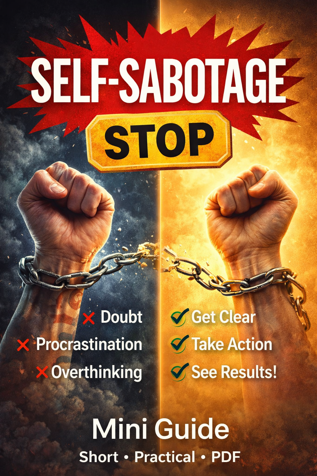 Self-Sabotage Clarity Workbook (Short Self-Reflection PDF) by ...