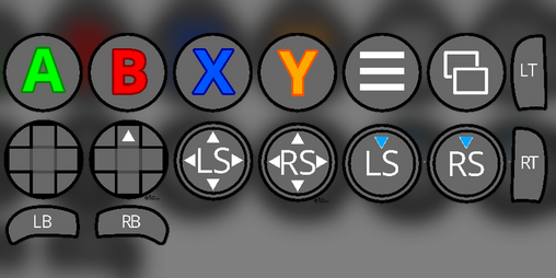 Xbox button icons by GYSF